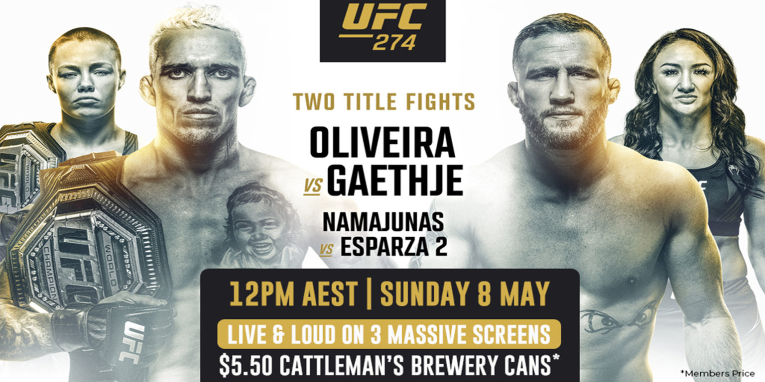 UFC 274 - Easts Bondi Junction