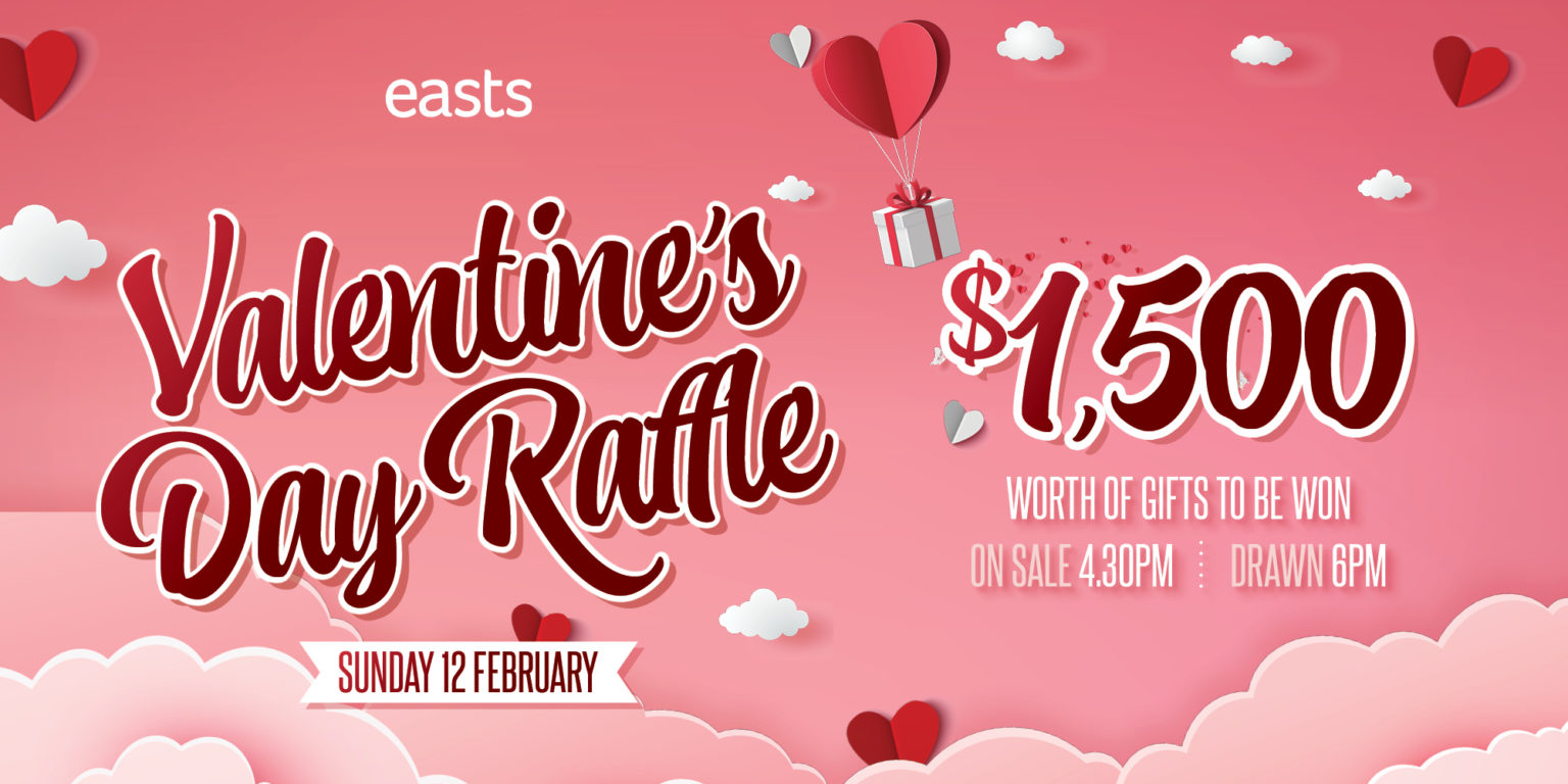 VALENTINE'S DAY RAFFLE - Easts Bondi Junction