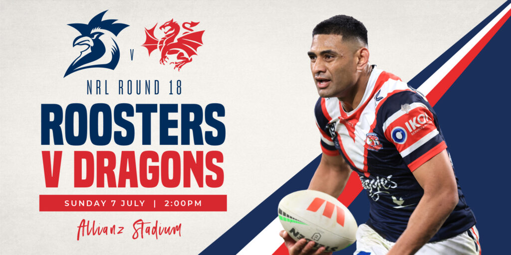 Roosters Game Days - Easts Bondi Junction