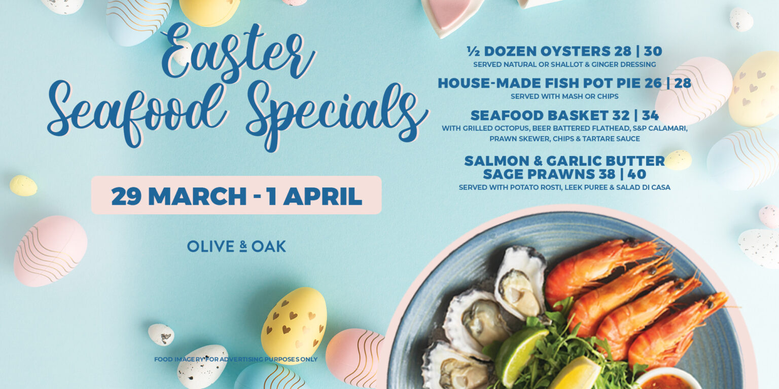 Easter Seafood Specials - Easts Bondi Junction