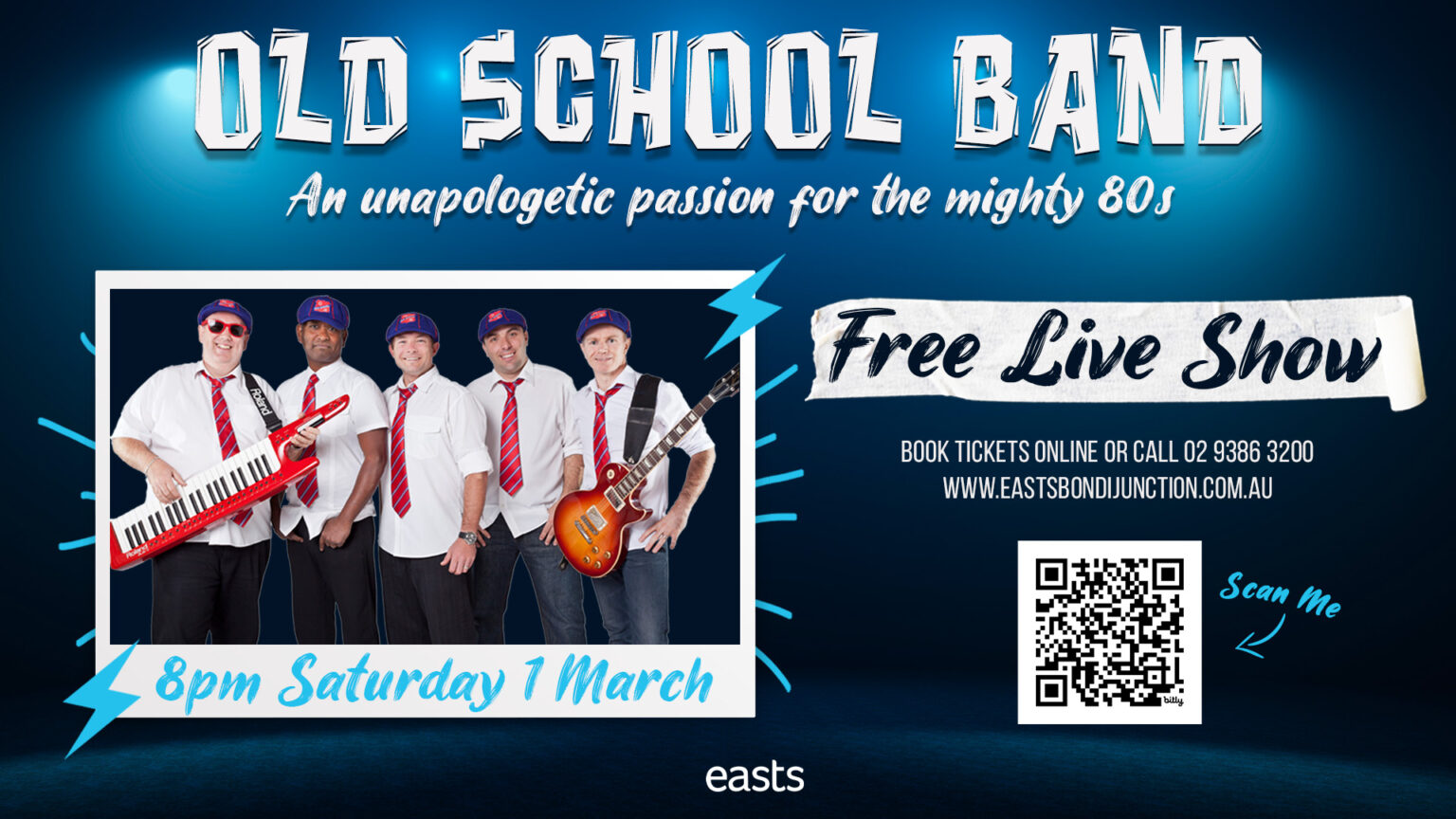 Old School Band - Easts Bondi Junction