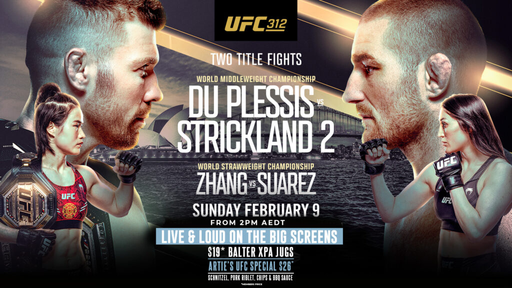 UFC 312 - Easts Bondi Junction